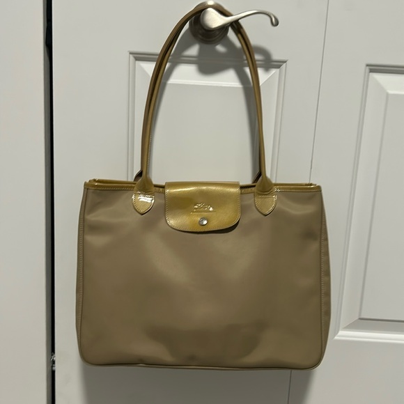 Longchamp | Bags | Authentic Longchampsspecial Gold Metallic Bag | Poshmark